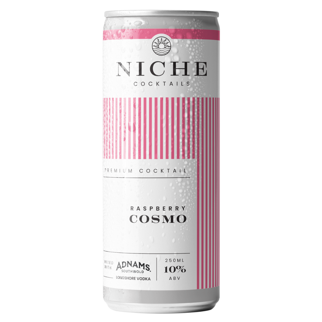 Raspberry Cosmo | Cosmopolitan Canned Cocktail | Niche Cocktails